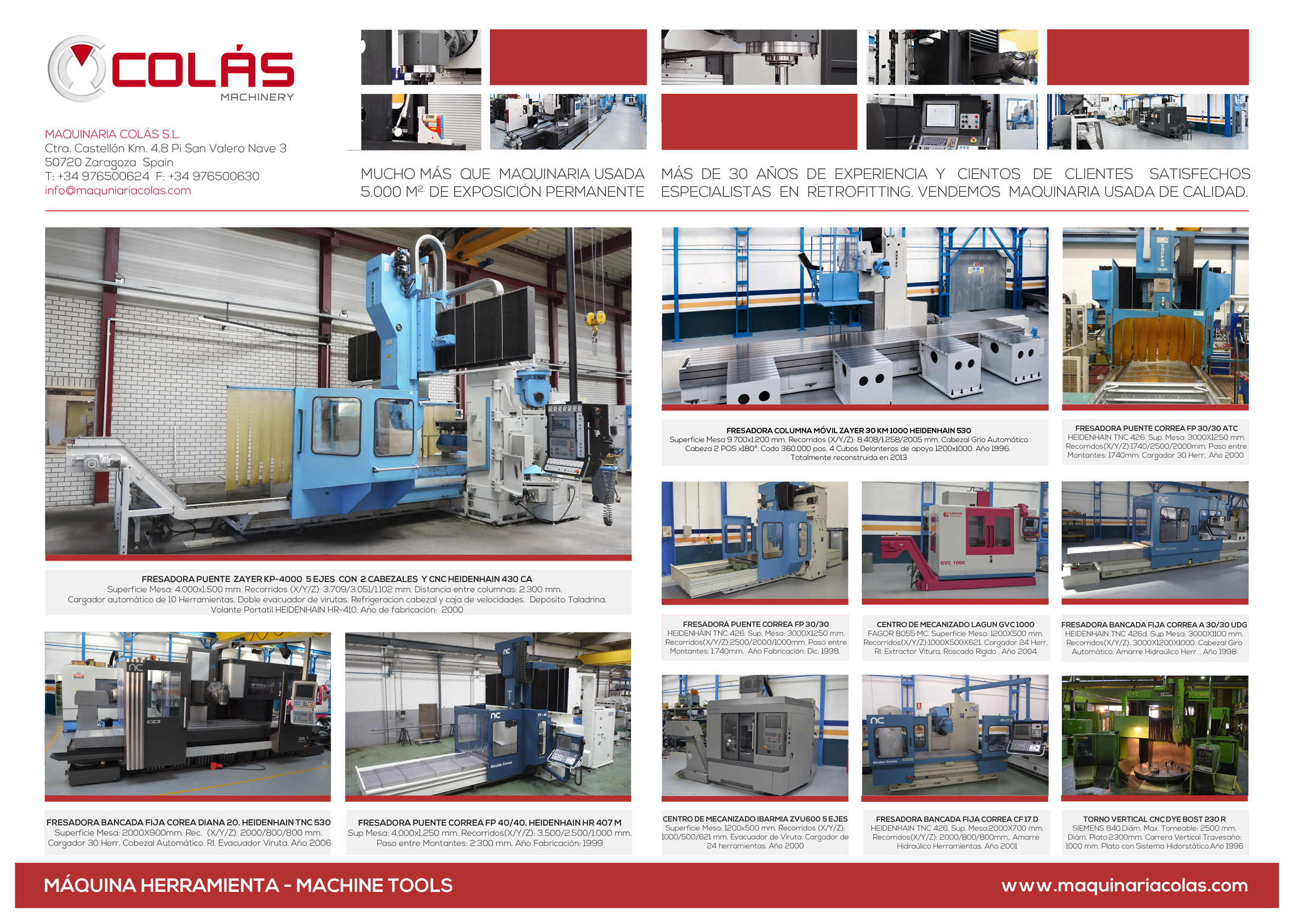 Comprar Fresadoras de Ocasión en Maquinaria Colás
