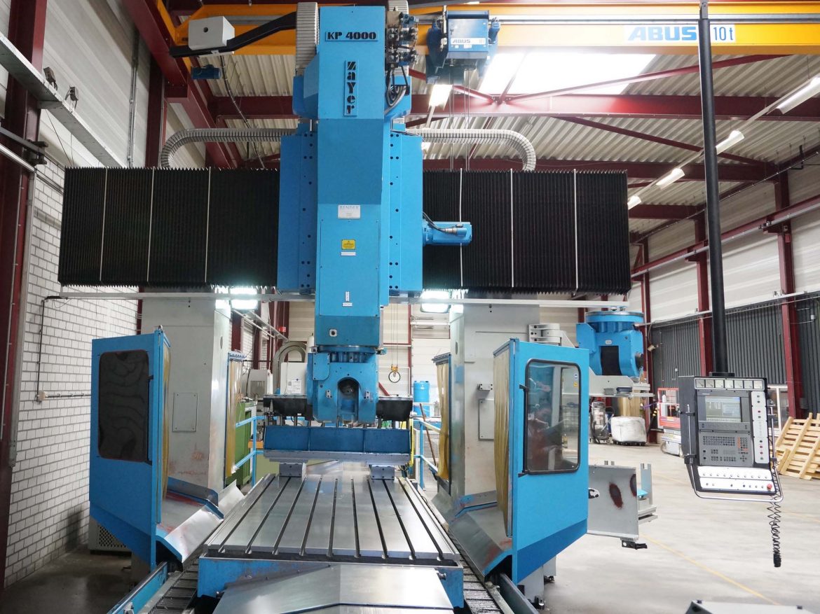 Fresadora Puente 5 Ejes Zayer KP 4000- Maquinaria Colás