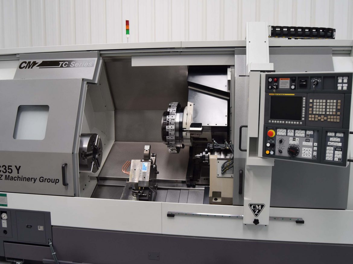 Used CMZ TC35Y - 1350 CNC Lathe | Maquinaria Colás