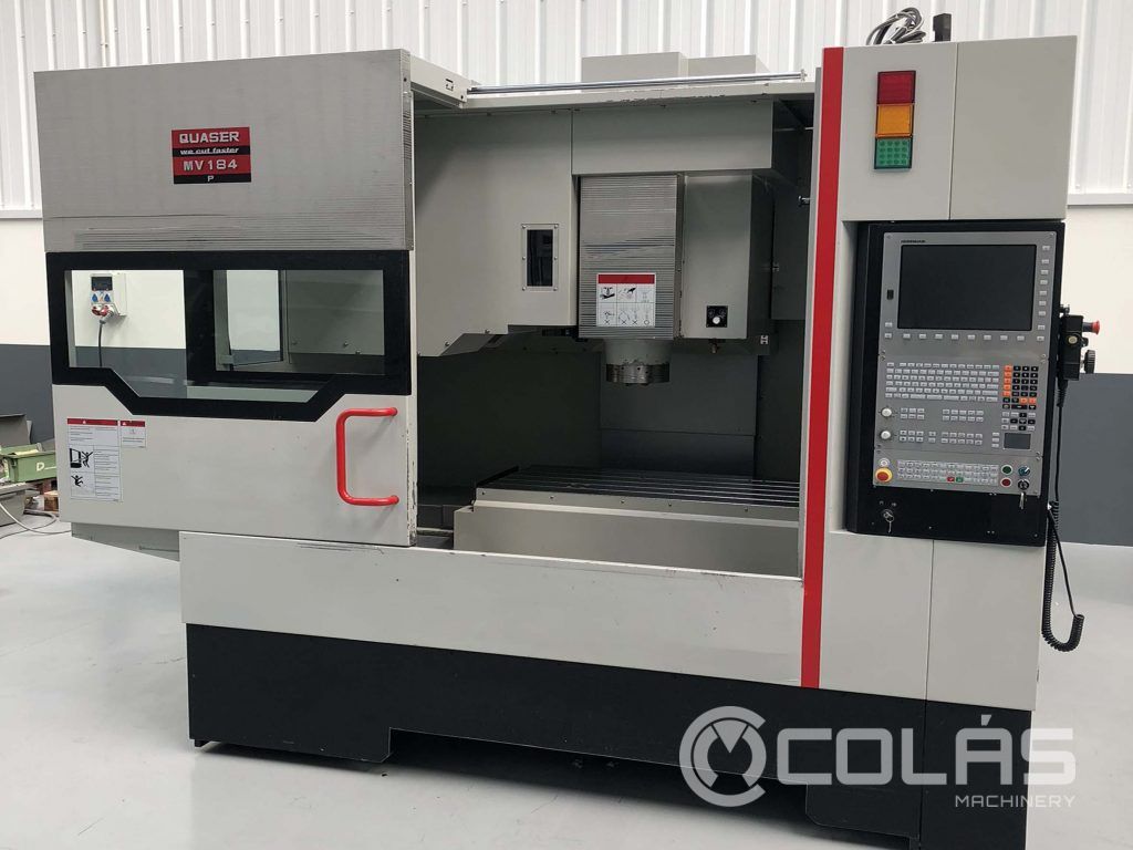 Used QUASER MV 184P 12B Vertical Machining Center