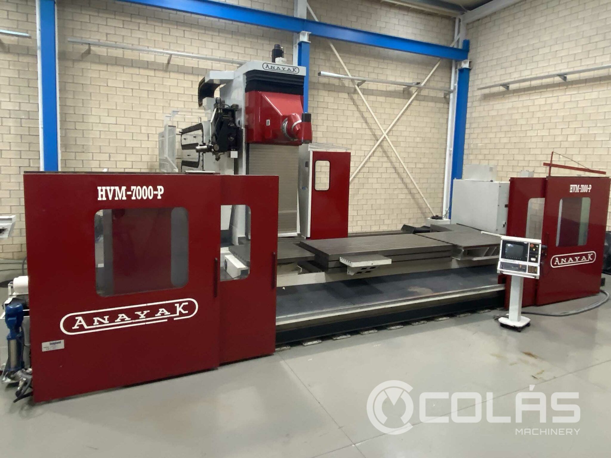 Used ANAYAK HVM-7000P Travelling Column Milling Machine