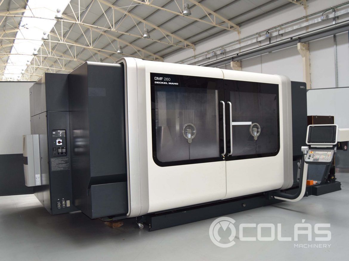 Centro de 5 ejes continuos DMG DMF 260 usado en venta
