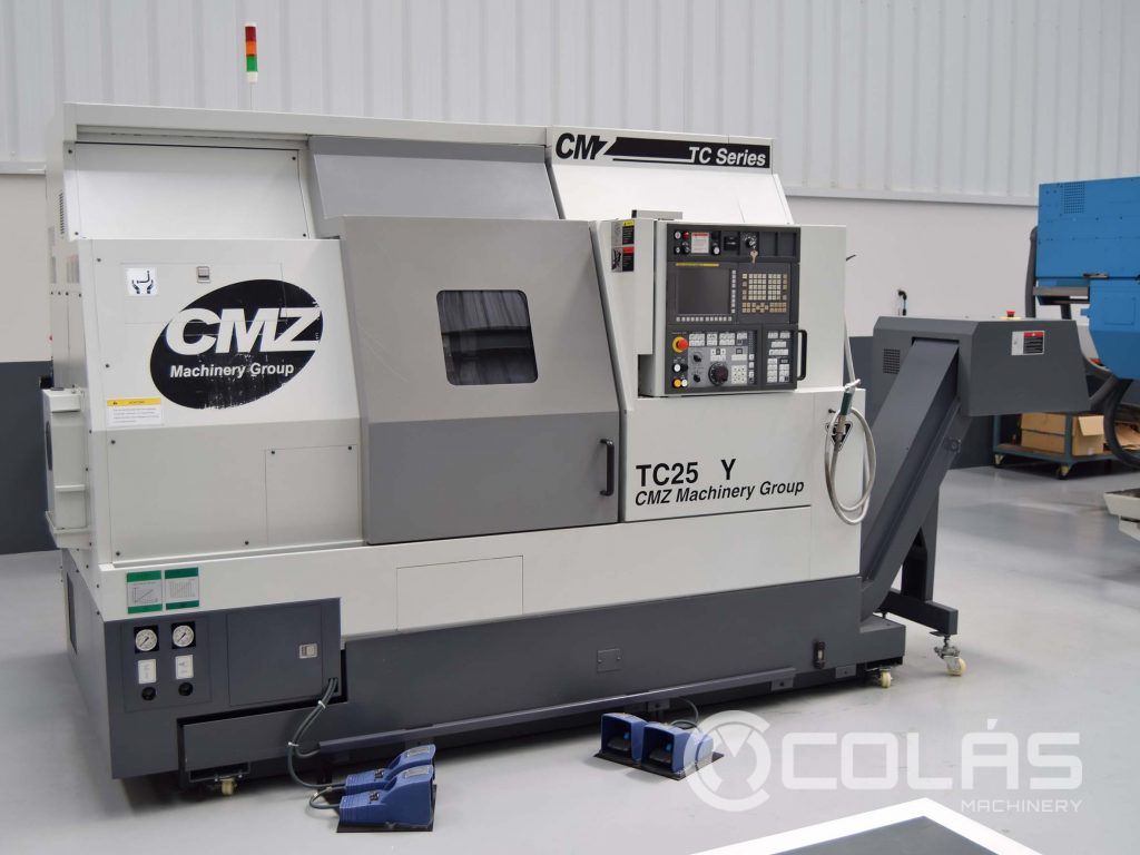 Used CMZ TC-25Y-800 CNC Lathe| Maquinaria Colás