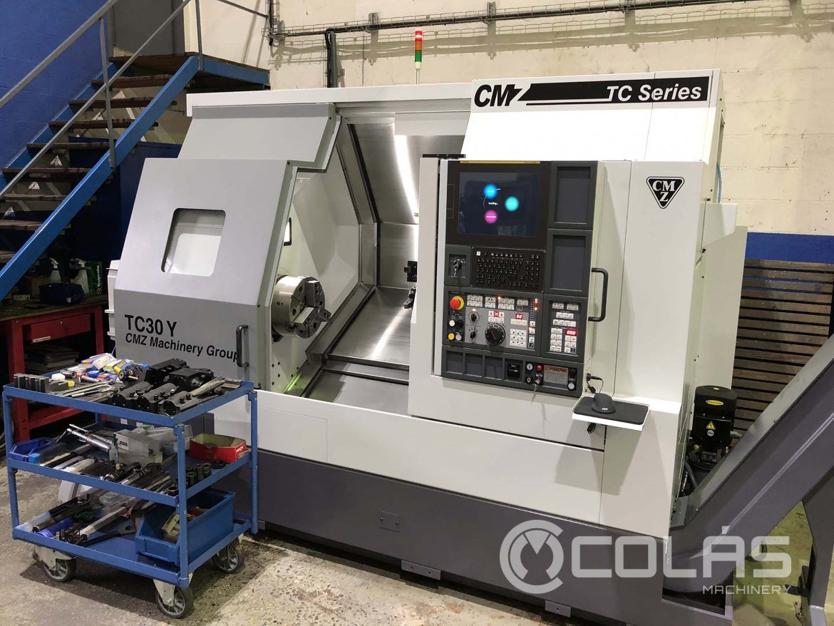 Liquidation Sale: CMZ TC30Y-800 CNC Lathe