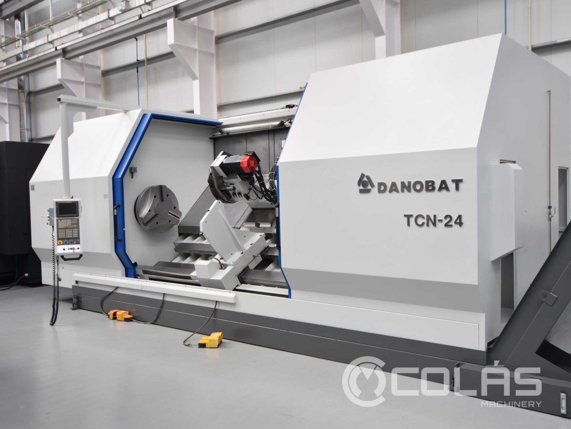 Used Danobat TCN24 CNC Lathe | Maquinaria Colás S.L.