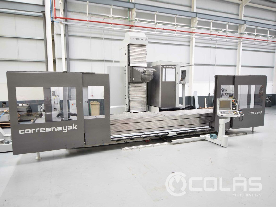 Travelling column milling machines