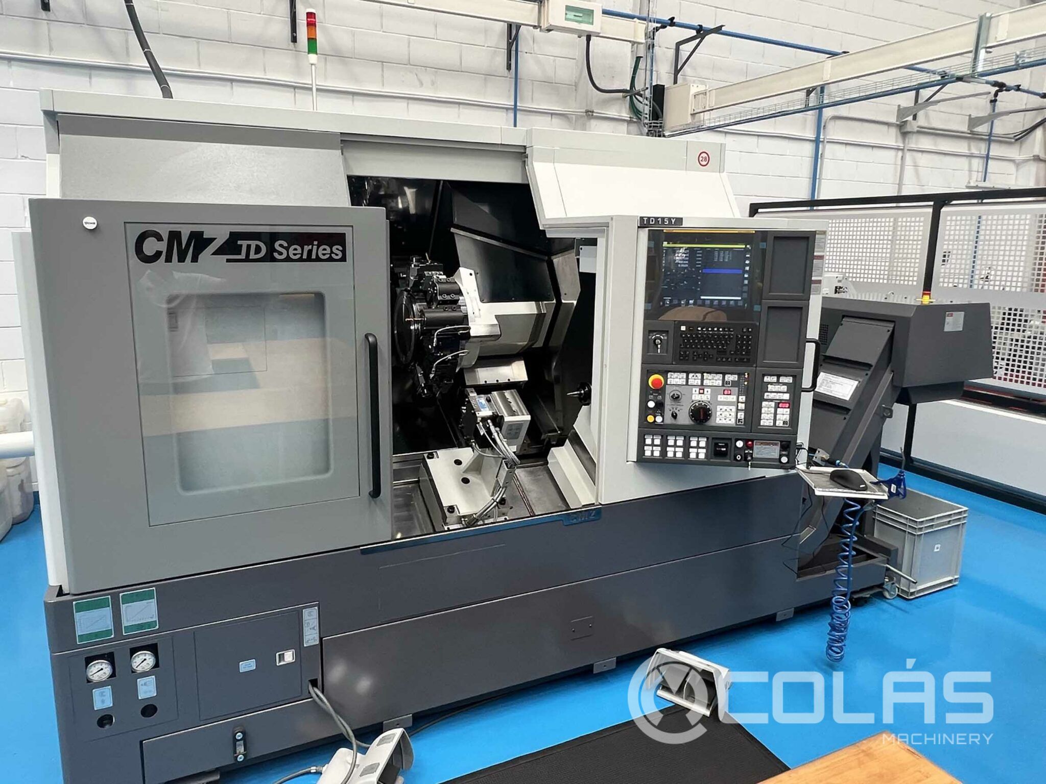CMZ TD 15Y-800 CNC Lathe | Maquinaria Colás.